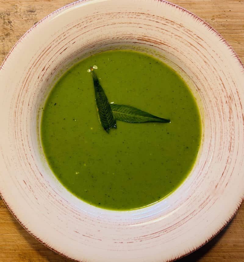 Peas, Watercress & Veggie Broth: The Perfect Chilled Soup