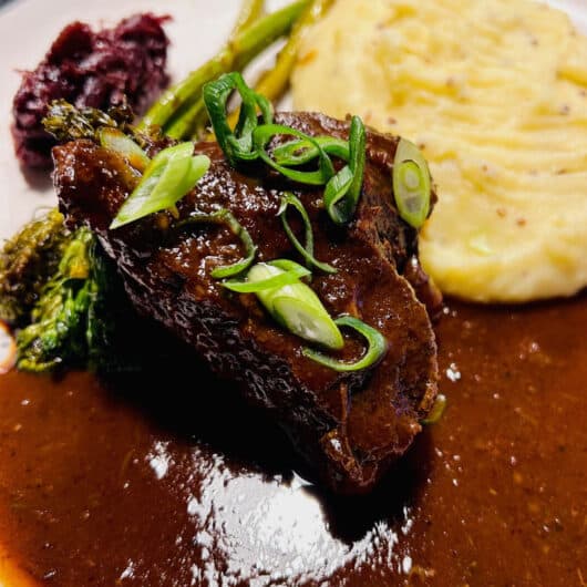 Slow Cooked Beef Cheeks in Red Wine: A Delicious Journey